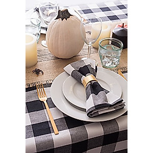 DII Basic Napkin Ring Collection Decorative, Gold, One Size, 6 Count