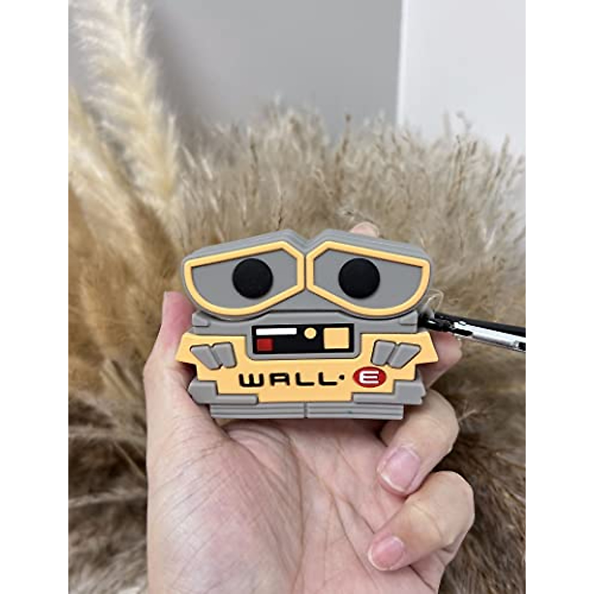 Monster Design Case for Apple AirPods Pro Case Cartoon Cover Silicone Shockproof 3D Cute Kawaii Protective Case Anti-Fall Headphone Case for Airpod Pro Case (Airpods Pro, Robot)