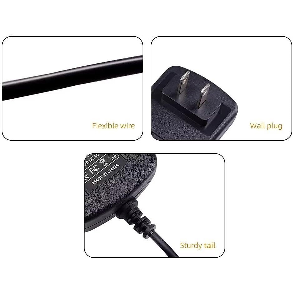 24V AC/DC Adapter for bObsweep PetHair P4727546RO bObi Robotic Vacuum Cleaner