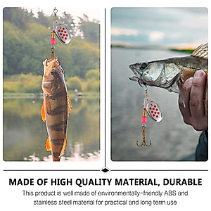 BESPORTBLE Lure Lure Baits for Fishing Metal Fishing Spoons Fishing Baits Fishing Supplies Fishing Accessories Fishing Lures Spoon Fishing Lure Bass Lures Metal Trout Lures