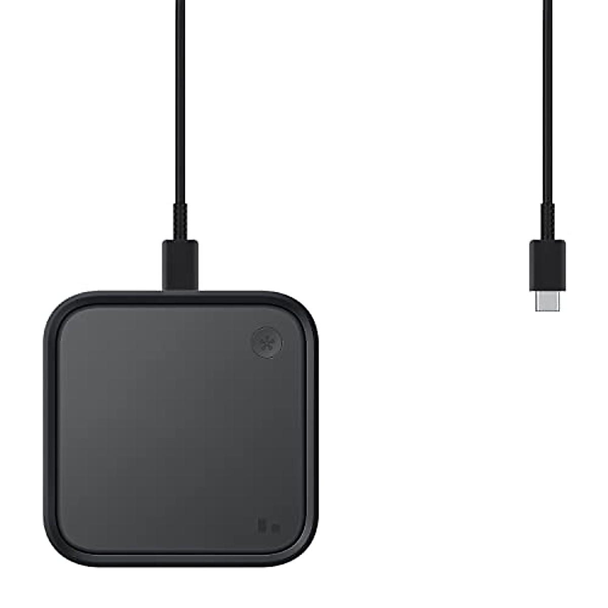 SAMSUNG SmartThings Station with Power Adapter, 15W Super Fast Wireless Charger, Smart Home Hub, 2023, EP-P9500TBEGUS, Black