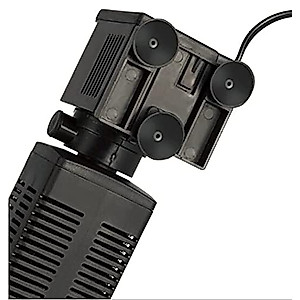 EmmaWu Jeneca IPF-180 Submersible Filter 300 GPH Aquarium Internal Filter for (Up to 100 Gallon) Fish and Turtle Tank and Pond with Chemical, Physical, and Biological Filtration