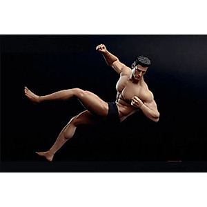 1/12 Scale Male Action Figure,6inch Male Super-Flexible Seamless Action Figure Body Doll Collection(TM02A Strong Version)