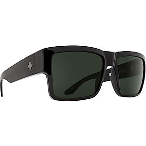 Spy Optic Cyrus Sunglasses, Black/Happy Gray/Green, 58 mm