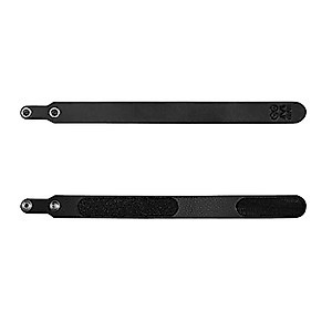 AMVR Grip Straps Attachment Anti-Throw Leather Strap Accessories for AMVR Product Q2HP1, Adjustable Wrist Knuckle Strap-Black Replacement