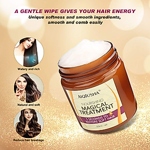 Hair Mask for Color Treated and Bleached Hair - Deep Repair Treatment for Damaged, Dry Hair - 120ml, 4.06 Fl Oz (Pack of 1)