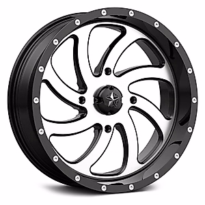 MSA Offroad Wheels MA36 20X7 4X137 MACH G-BLK 00MM - M36-020737
