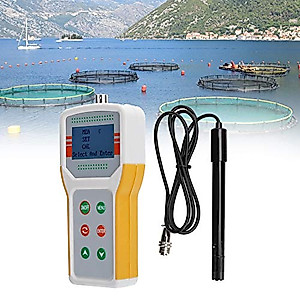 Dissolved Oxygen Meter, Dissolved Oxygen Analyzer JPB?607A DO Meter Dissolved Oxygen Detector Water Tester for Aquaculture Fish Pond