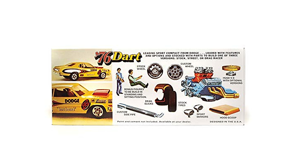 MPC 1976 Dodge Dart Sport Model Kit - Build Your Dream Car
