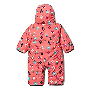 Columbia Baby Powder Lite Reversible Bunting, Blush Pink/Peach Blossom, 12/18