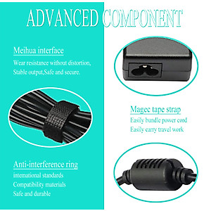 48W 19V 2.53A TV Charger AC Adapter for Samsung A4819-FDY UN32J400 UN32J4000AF UN32J400DAF UN32J400DAFXZA UN32J5205 UN32J5205AF BN44-00835A BN44-00838A BN44-00837A BN44-00886A Power Supply Cord Plug