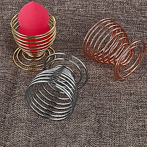 Beauty Sponge Holder Makeup Egg Storage Rack Powder Puff Display Stand Makeup Sponge Organizer Makeup Sponge Drying Stand, Black