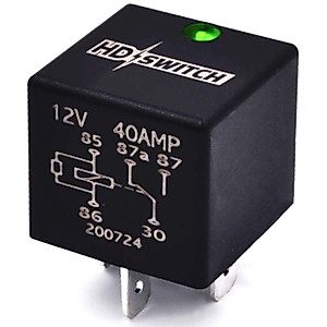 HD Switch Waterproof Relay w/LED Upgrade Replaces Toro Exmark 98-7249, 987249 Mowers - Dielectric Grease Included