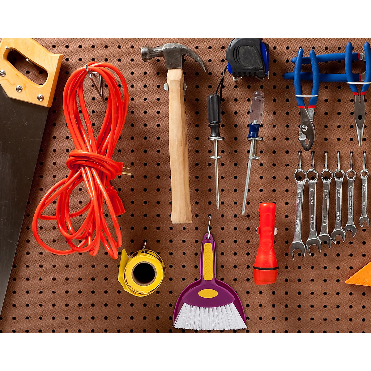 Cadet Home Solutions Broom Mini Hand Whisk and Snap-on Dustpan Set (1, Small)