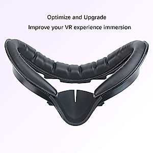 Oculus Quest2VR Glasses Accessories Widened Edition Replacement Mask (Black)