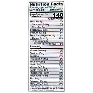 FOOD FOR LIFE Organic Whole Grain Tortillas, 12 OZ