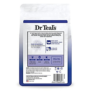 Dr Teal's Pure Epsom Salt Soak, Fragrance Free, 4 lbs