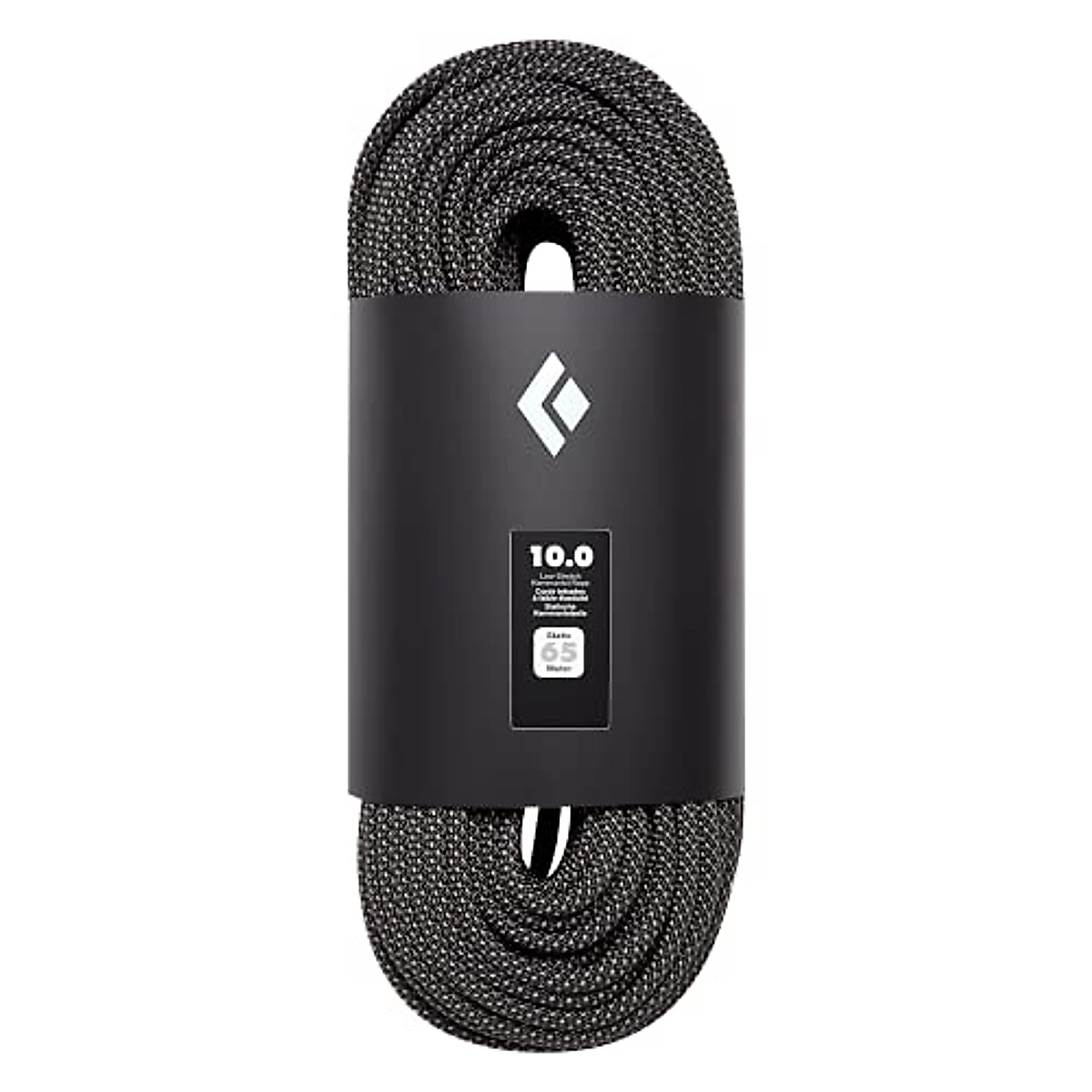 BLACK DIAMOND Equipment 10.0 Static Rope 65M - Black - 65M