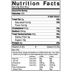 Anna and Sarah Mini Fruit Trail Mix, Dried Fruits Assortment, Healthy Snack in Resealable Bag, 1lb 1 Pack