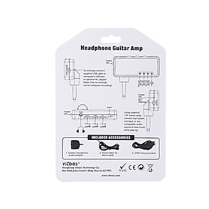 Andoer Electric Guitar Plug Mini Headphone Amp Amplifier (Plexi Sound) Vitoos