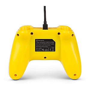 PowerA Wired Controller for Nintendo Switch - Pokémon: Pikachu Static, Gamepad, Game controller, Wired controller, Officially licensed