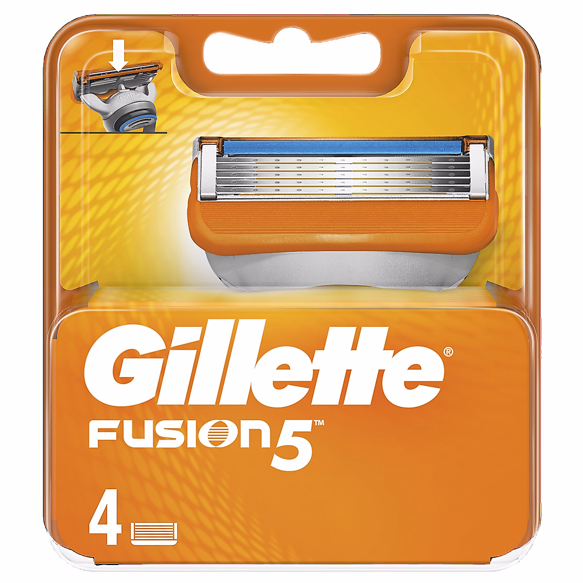 Gillette Fusion Razor Blade, 4 Count