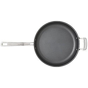 Cuisinart MultiClad Pro 12" w/Helper Handle Skillet, Inch, Non Stick Stainless Steel