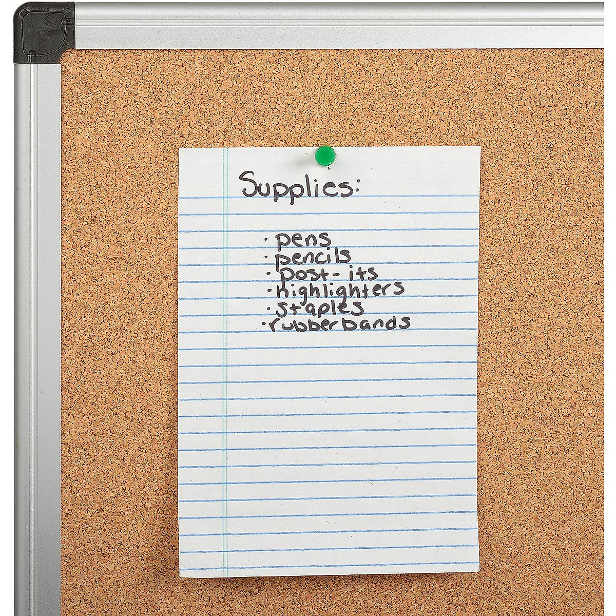 Cork Board - Aluminum Frame - 60 x 36