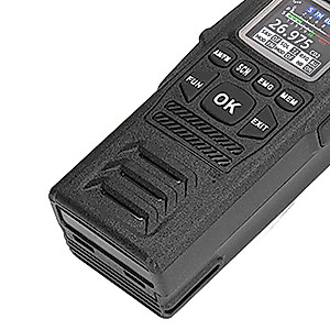 Handheld CB Transceiver, Low Noise Marine Two Way Radios Low Power Consumption IP67 Waterproof Strong Signal Reception Rugged for Boat US Plug