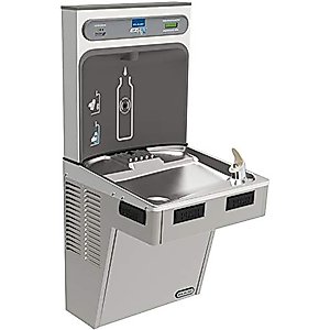 Elkay EZH2O Bottle Filling Station with Single ADA Cooler, Filtered 8 GPH Light Gray
