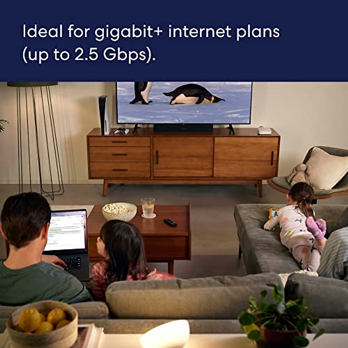 Amazon eero Pro 6E mesh Wi-Fi System | Fast and reliable gigabit + speeds | connect 100+ devices | Coverage up to 6,000 sq. ft. | 3-pack, 2022 release