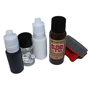 Leather Repair, Refinish, Restore Kit/Leather Max Touch-up for Leather & Vinyl Refinishing (Black)