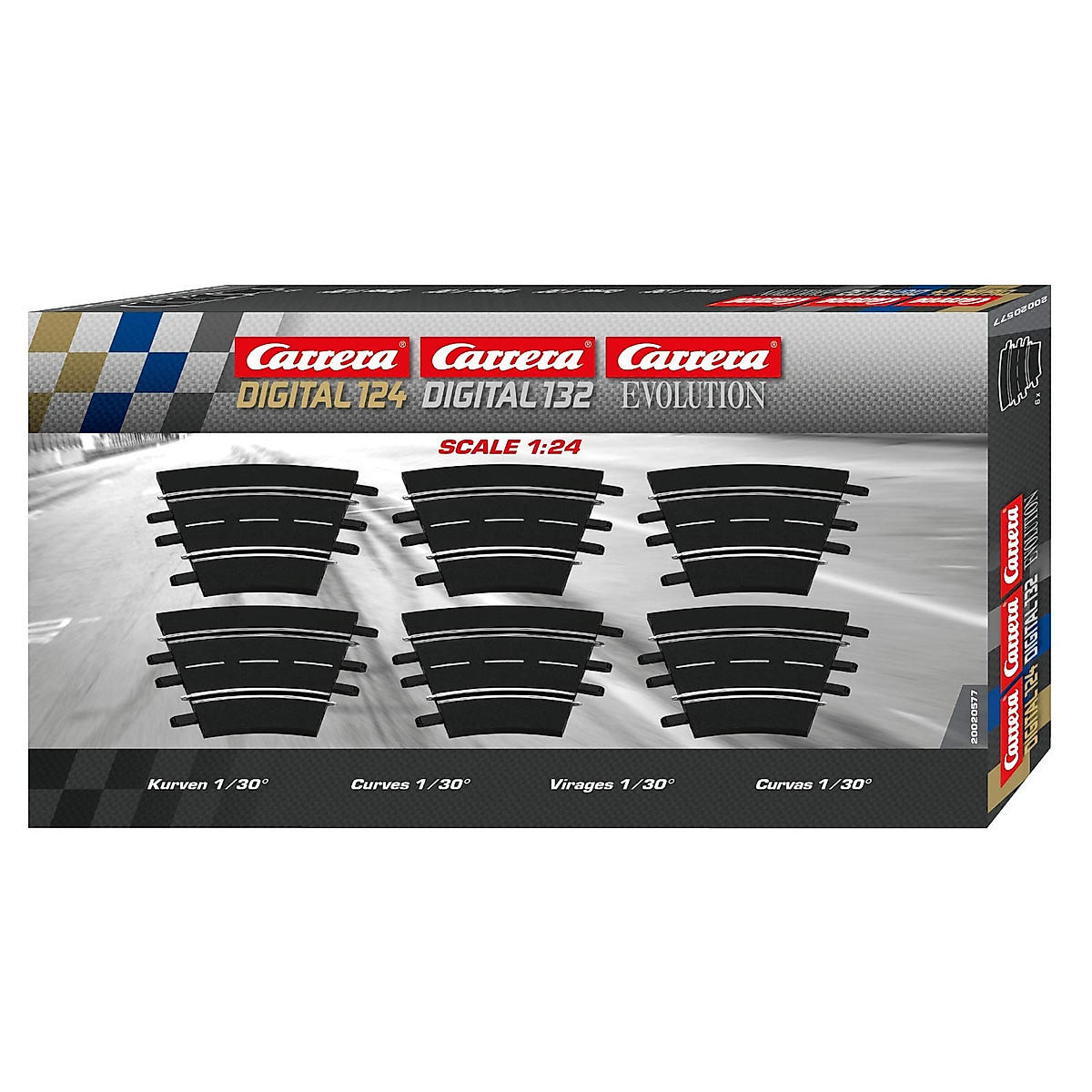 Curve 1/30, 6Piece - Digital 124/132 & Analog