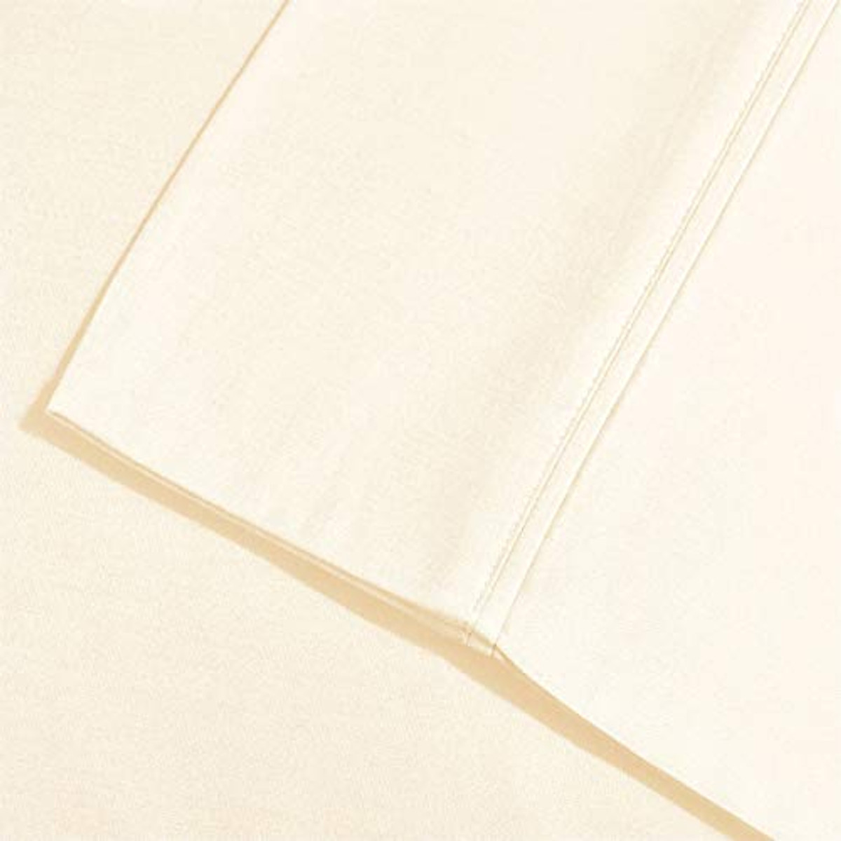 SUPERIOR Soft Sheet Set, Wrinkle Free Microfiber, Deep Pockets, Twin XL, Ivory