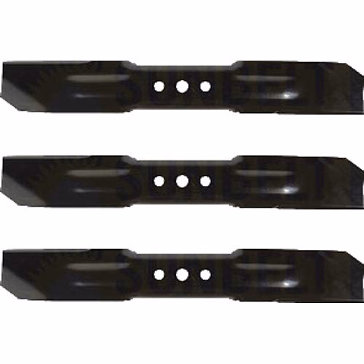 (3 Pack) Premium Medium Lift Replacement XHT Lawn Mower Blade Fits Toro/Wheel Horse 612543-01 | 20.875" x 3" / 0.625" Hole