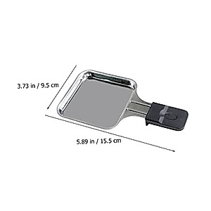 Hemoton 9 Pcs Bread Loaf Pans for Baking Pizza Plate Metal Serving Tray Baking Steel 9x9 Baking Pan Oven Baking Pans Stainless Steel Cake Pan Stainless Steel Baking Pan Rectangle Bakeware