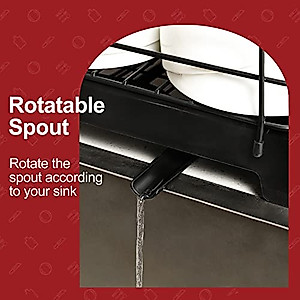 Dinkich Dish Drying Rack with Tray, Stainless Steel Rust Proof Dish Rack for Kitchen Counter Cabinet Tabletop, Kitchen Storage and Organisation Holder