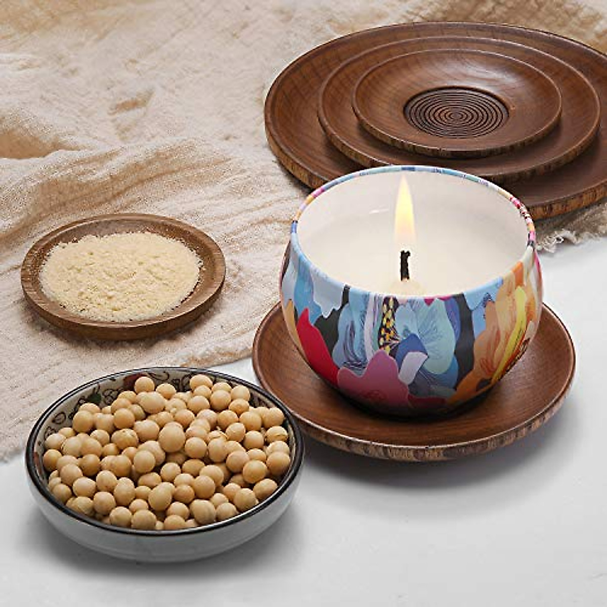 TTRWIN Scented Candles Gift Set,12 Pack Relaxing Aromatherapy Scented Candles for Women, 100% Soy Candles Stress Relief Candles for Home Scented, Ideal for Birthday, Valentine's Day, Mother's Day