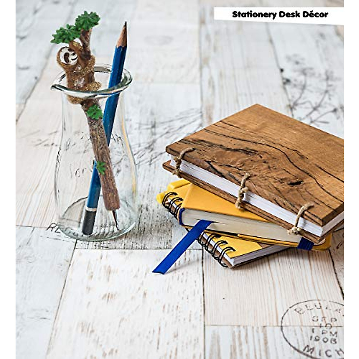 Planet Pens Bundle of Cute Giraffe, Elephant, Panda, & Sloth Novelty Pens - Ballpoint Pens Colorful Zoo Animals Writing Pens Instrument For School & Office - 4 Pack