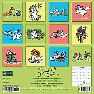 Simon's Cat 2024 Calendar
