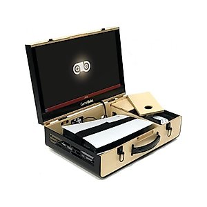 GameBoks II, Gaming Case, Screen with 1ms response Build-in, Detachable Trolley, Integrated Fan, Compatible with Newest Consoles
