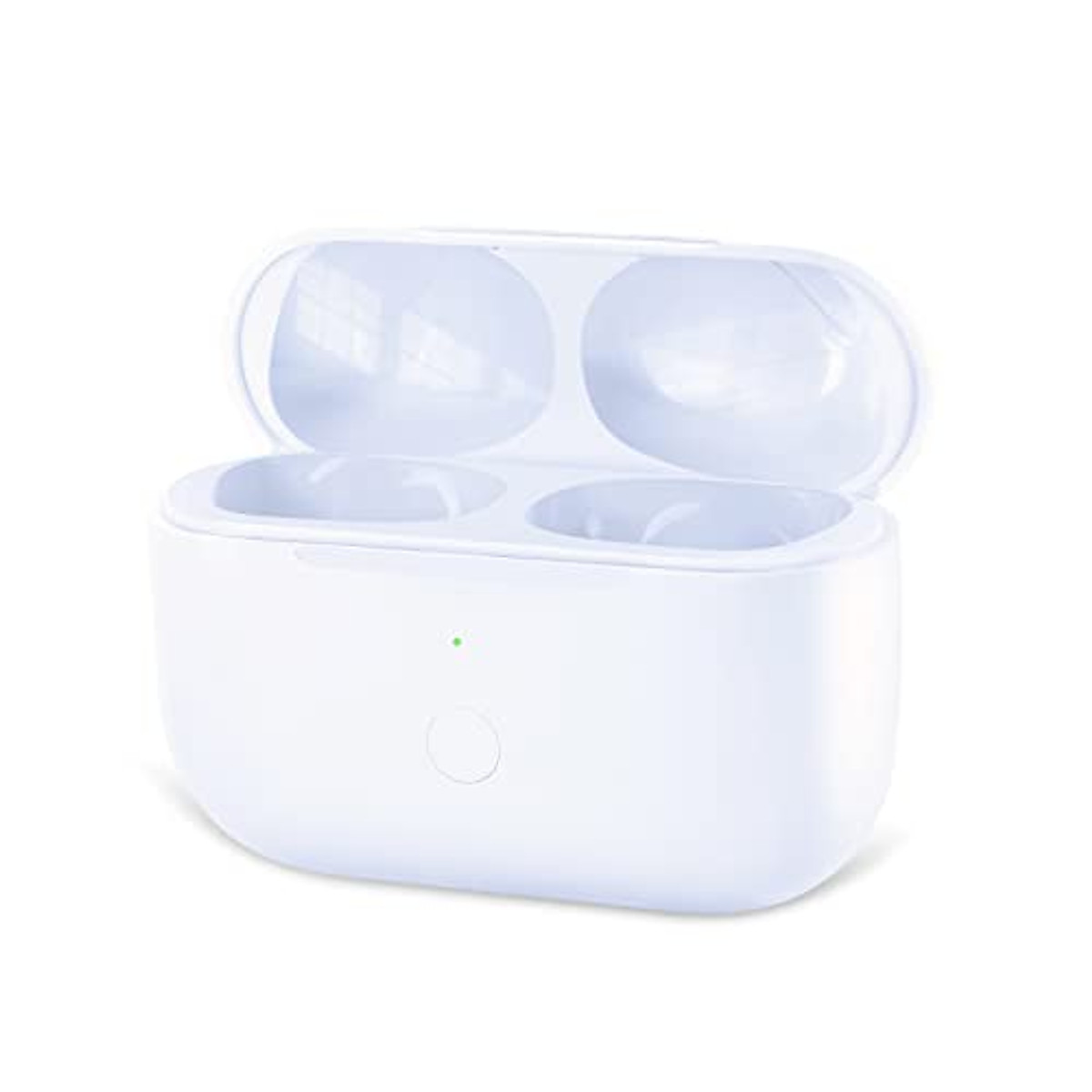 Wireless Charging Case Replacement Compatible for AirPod Pro Charging Case,Charger Case with Bluetooth Pairing Sync Button, White