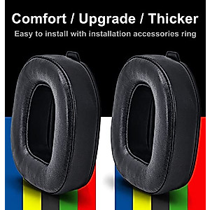 A40 TR Ear Cushions - Earpads Compatible with Astro Gaming A40 TR Wireless Headset - a40 tr Replacement parts/a40 Accessories/Headband/Microphone Foam