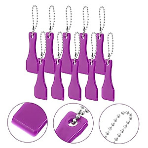 OSALADI 10pcs Spatula DIY Scraper Tools Tickets Scraper Portable Card Scraper Scrapers Small Scratching Tools Ticket Scratcher Tickets Tools Plastic
