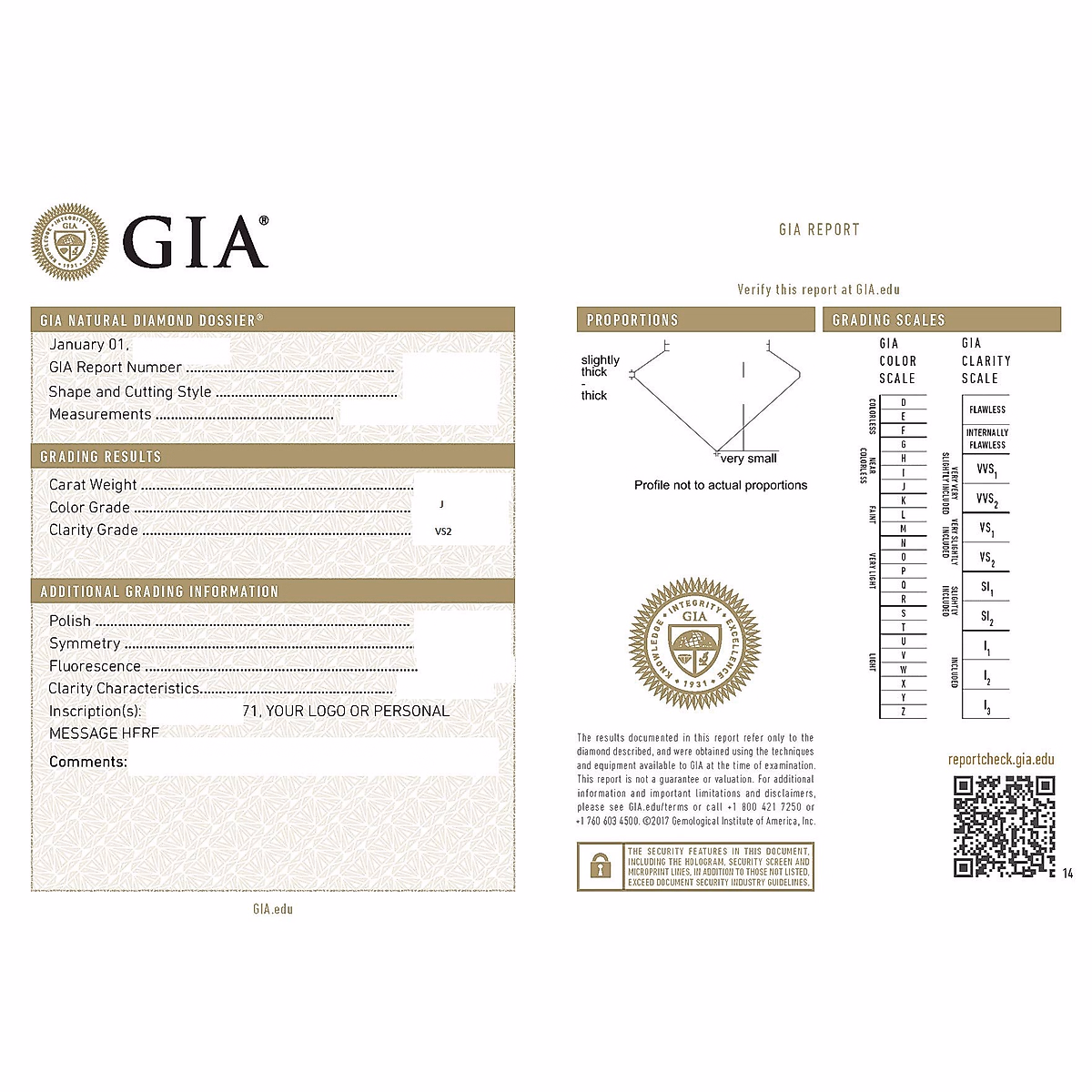 Houston Diamond District 1/2 Carat GIA Certified 14K Yellow Gold Solitaire Heart Cut Pendant (0.5 Ct I-J Color, VS1-VS2 Clarity) w/ 18" Gold Chain
