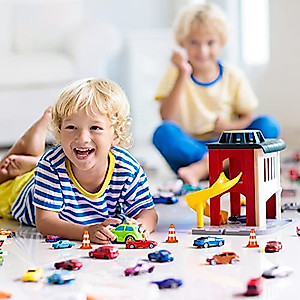 Gadpiparty Pre Rolled Cones 10 Pcs Miniature Traffic Cones Road Construction Cones Kids Traffic Signs Toys Children Educational Learning Toys Sand Table Ornaments Street Signs