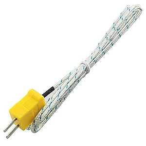 DGZZI K Type Temperature Sensor 1m Measure Range -50~800 Degree Centigrade Mini Connector Thermocouple Probe Tester Line