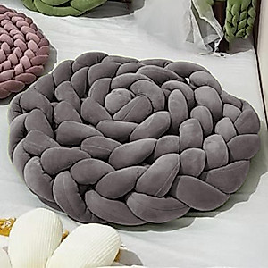 Velvet Chunky Yarn Bulky Giant Arm Knitting Yarn, Super Soft Tubular Weight Jumbo Ya rn,DIY Crochet Hand Knitting Thick Yar n for Blanket,Pet Bed, Rugs Pillow,Handbag(2.2lb-Dark Gray)