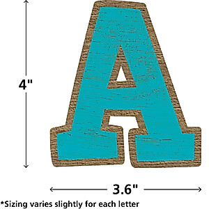 Teacher Created Resources Painted Wood Bold Block 4" Letters Combo Pack (TCR8820)