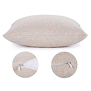 Chinoiserie Peony Navy Pink High End - Throw Pillow Covers Handmade Comfortable Cotton and Linen Pillowcases Soft Cushion Family Decor for Car Home Sofa Living Room Bedroom Outdoor 20" x 20"